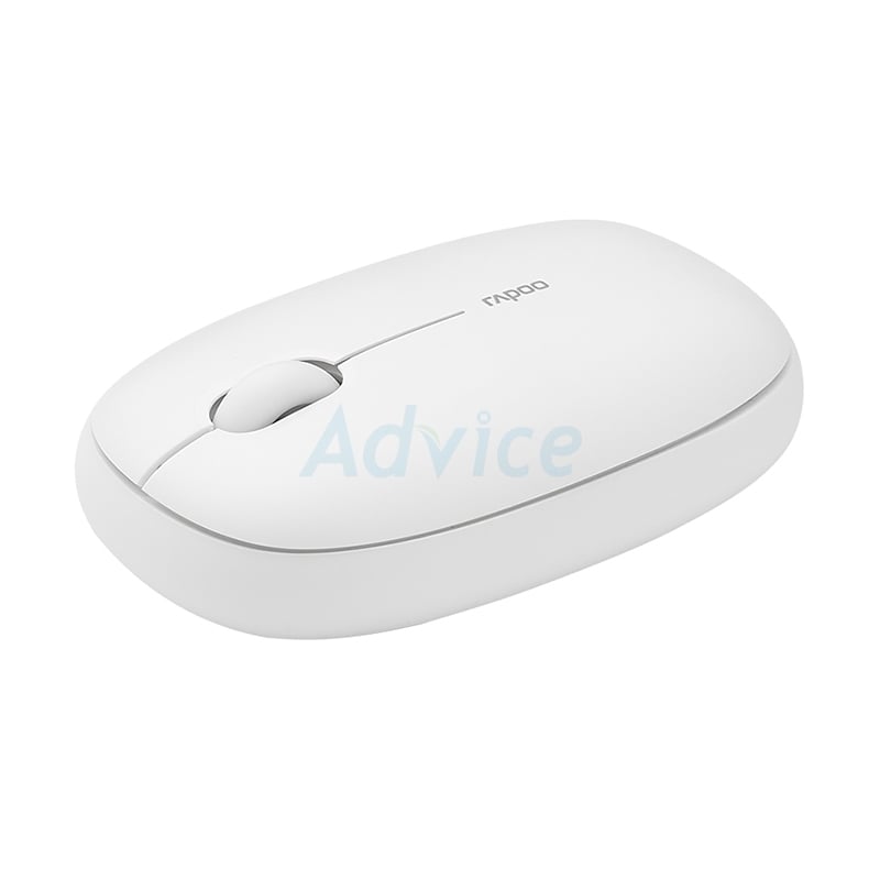 BLUETOOTH/WIRELESS MOUSE RAPOO M650 SILENT CREAM WHITE