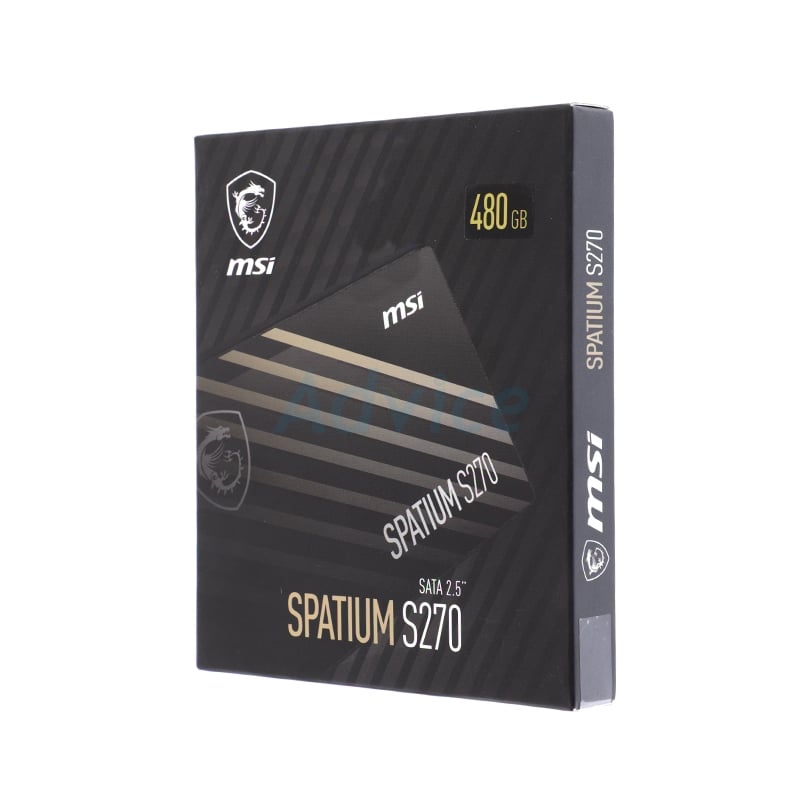 SSD 2.5 SATA 480.GB (5Y) MSI SPATIUM S270 | Advice จ.จันทบุรี สาขา A001 ...