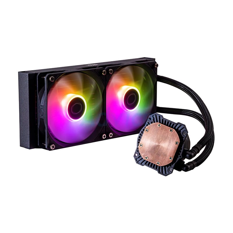 LIQUID COOLING COOLER MASTER MASTERLIQUID 240L CORE ARGB BLACK (MLW ...