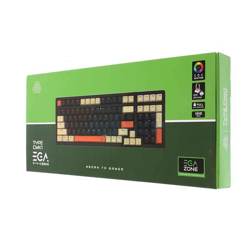 KEYBOARD EGA CMK1 CIY LAYOUT A - BLUE SWITCH