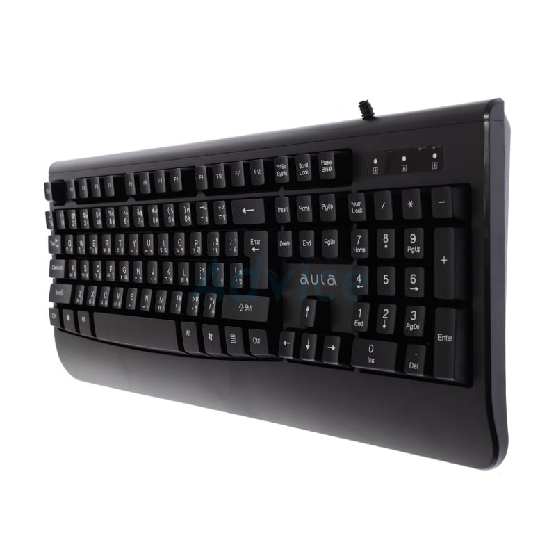 2IN1 USB KEYBOARD AULA AC106 BLACK