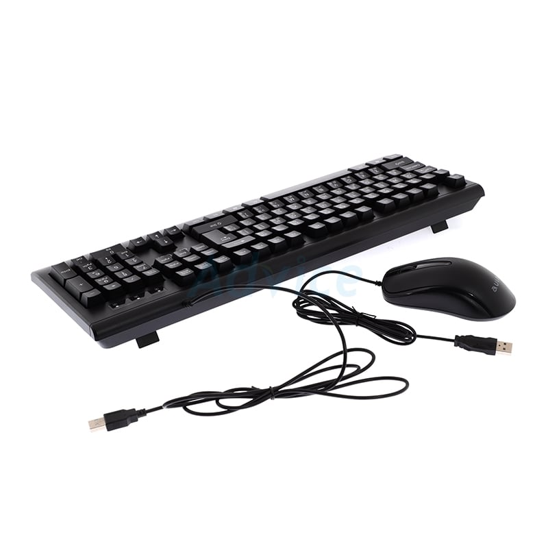 2IN1 USB KEYBOARD AULA AC106 BLACK