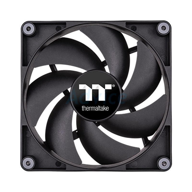 FAN CASE 12CM THERMALTAKE CT120 PC BLACK (PACK2, CL-F147-PL12BL-A ...