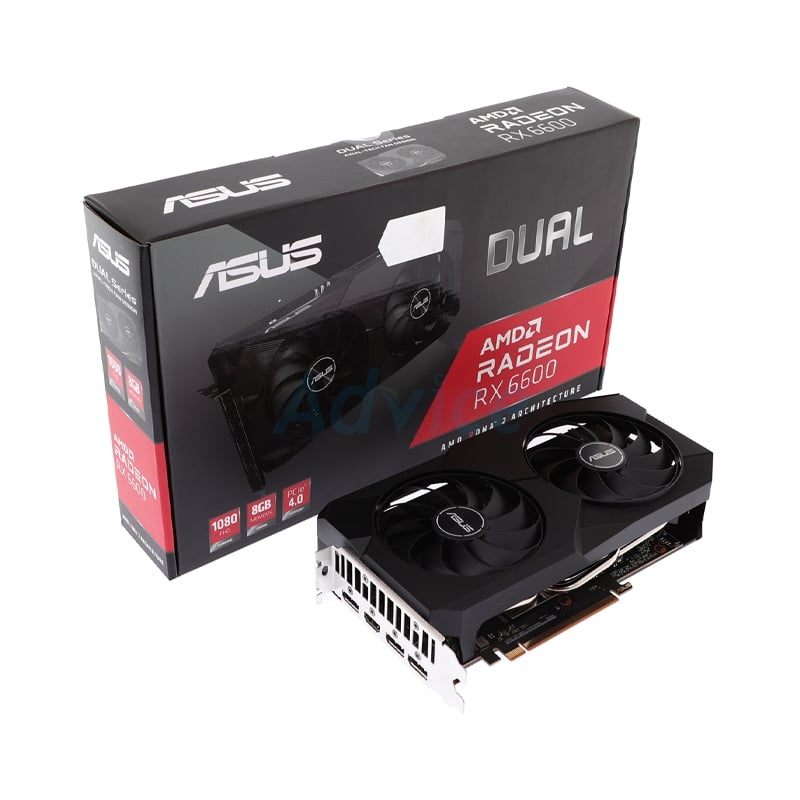 AMD RX 6600/8GB ASUS DUAL 8G V2 (D6)