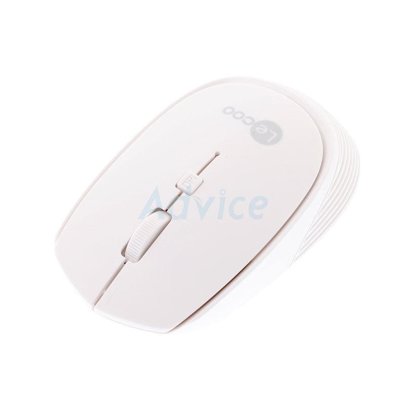 WIRELESS MOUSE LECOO WS202 WHITE BY LENOVO
