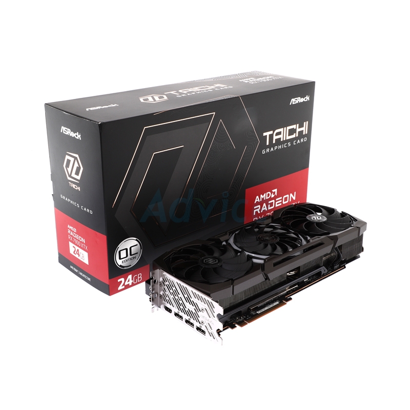 VGA ASROCK RADEON RX 7900XTX TAICHI OC- 24GB GDDR6 | Advice จ.ตรัง สาขา ...