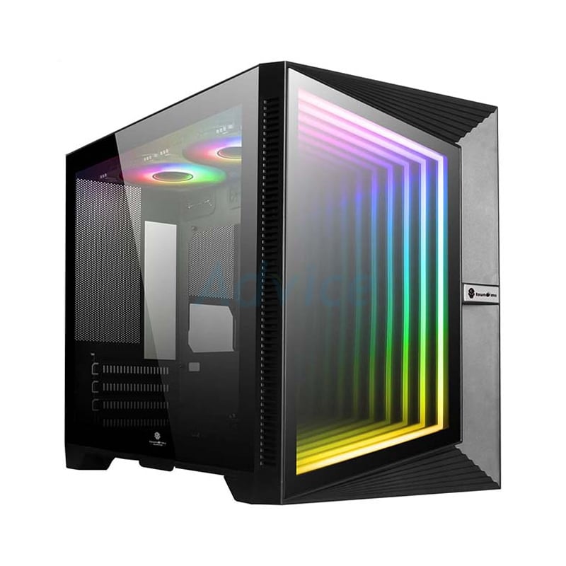 mATX CASE (NP) TSUNAMI PROTECTOR PHANTAS KK BLACK