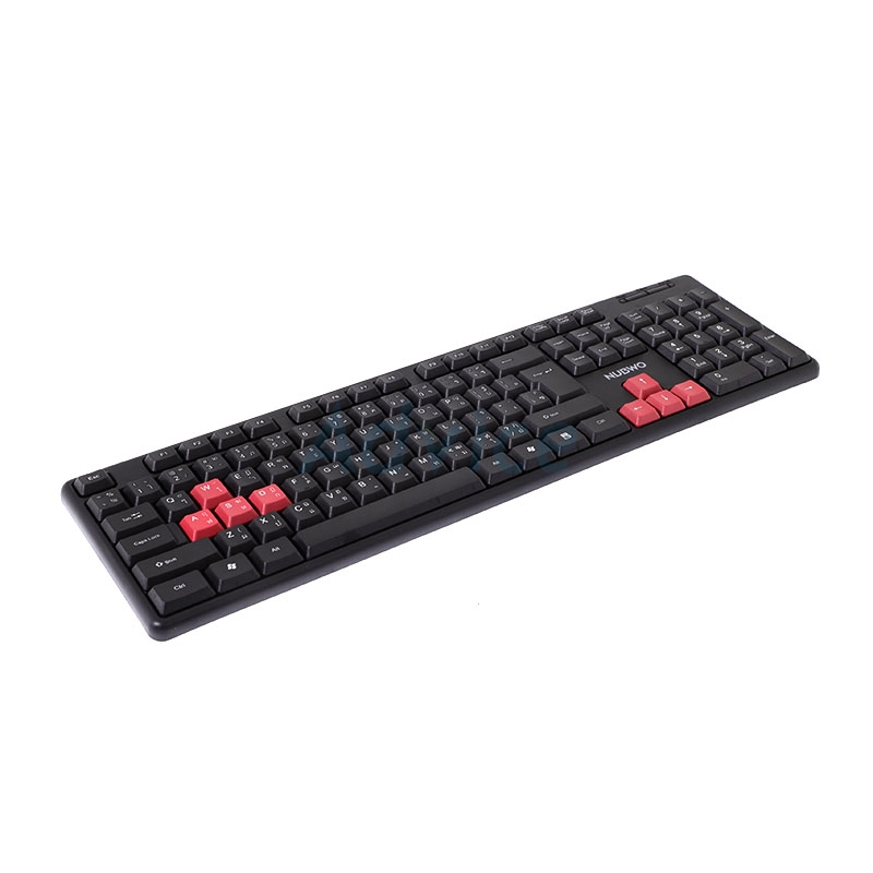 USB KEYBOARD NUBWO NK-042 BLACK/RED