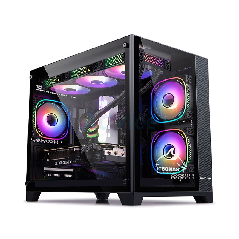 mATX CASE (NP) ITSONAS SEA VIEW ARGB TG (BLACK) | Advice จ.อุตรดิตถ์ ...