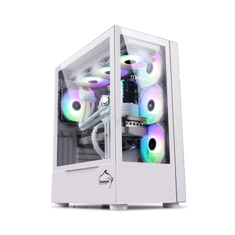 E-ATX CASE (NP) ITSONAS MAGICIAN ARGB TG (WHITE) | Advice สาขา A031 ...