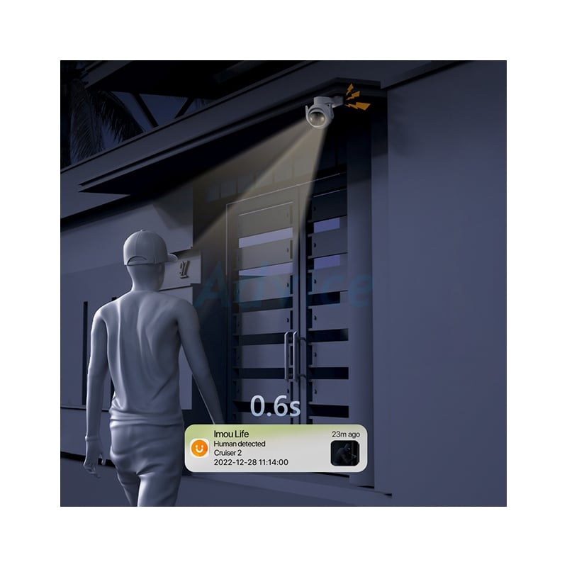 Smart IP Camera (5.0MP) IMOU CRUISER2 GS7EP-5M Outdoor | Advice จ. ...