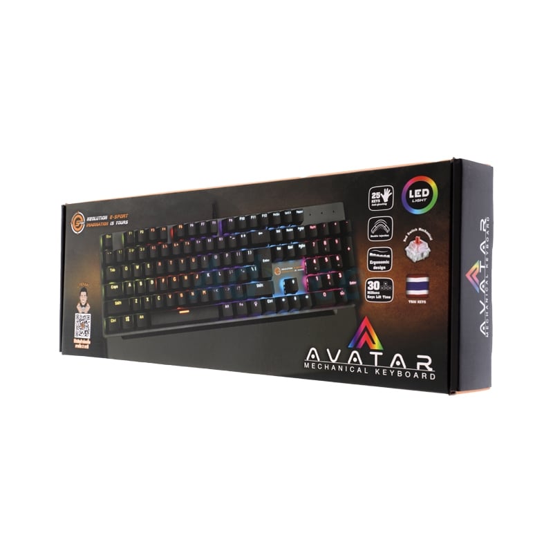 K/B NEOLUTION E-SPORT AVATAR RED-SWITCH