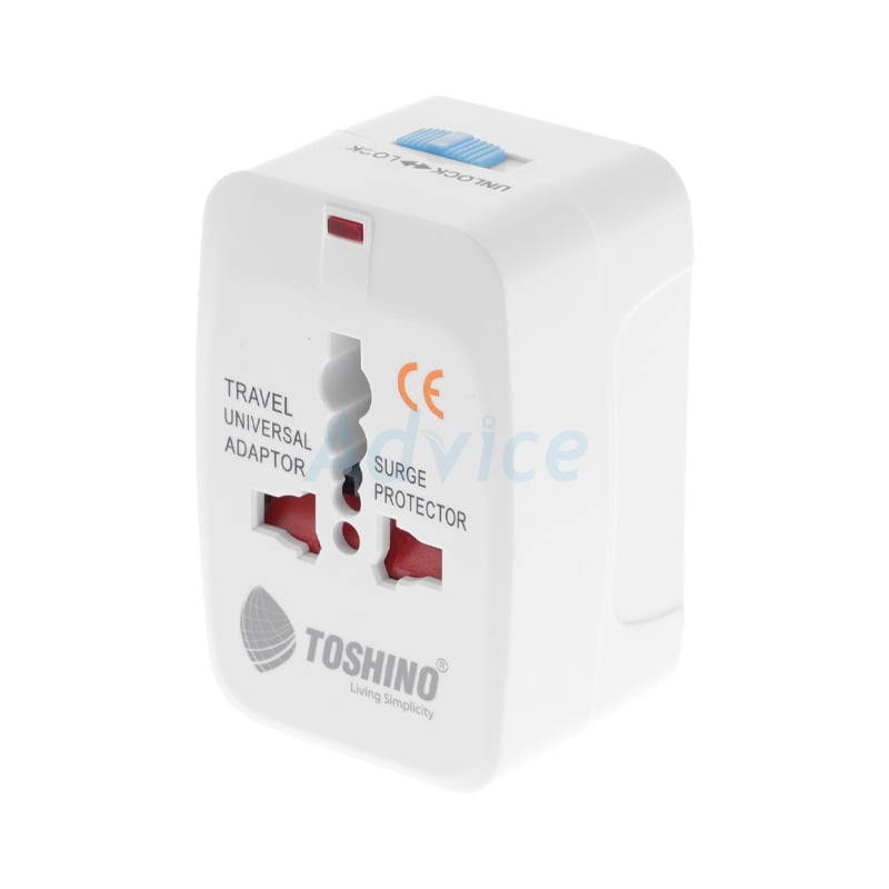 Adapter Travel TOSHINO (DE-204) | Advice จ.ลำพูน สาขา U004 (เยื้อง รร ...