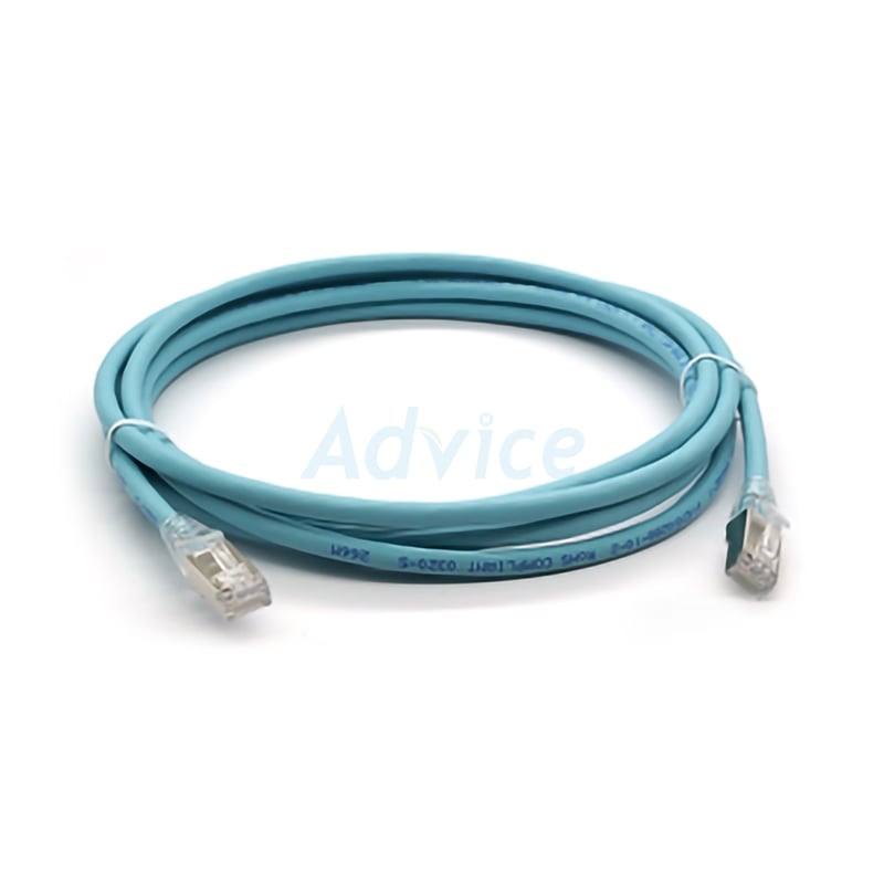CAT6A UTP Cable 3m. LINK (US-5203SLZ-9) 'Blue'