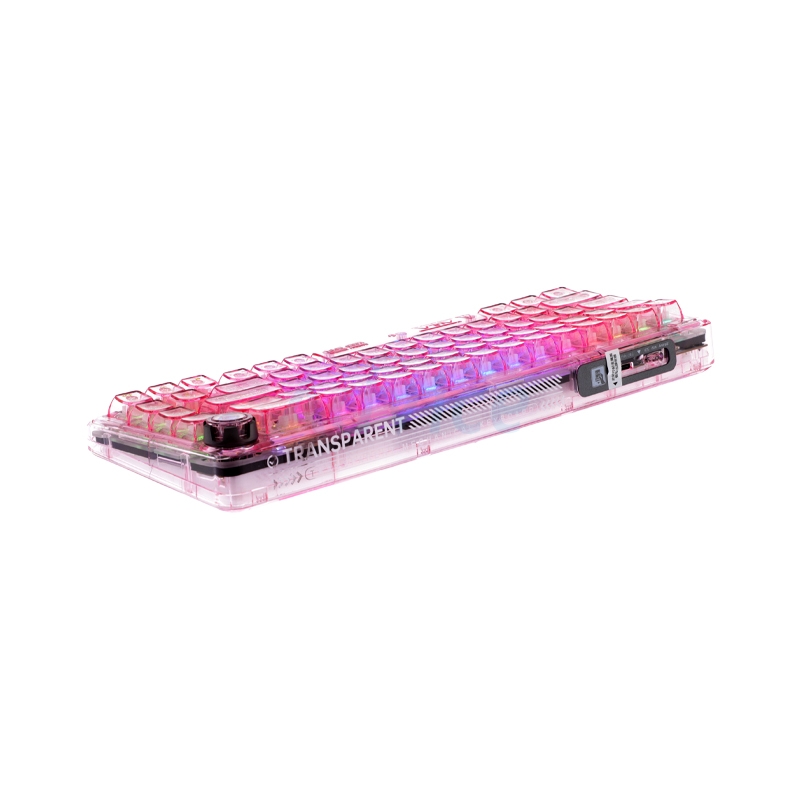 K/B BLUETOOTH/WIRELESS AULA F68 PINK WHITE-SWITCH