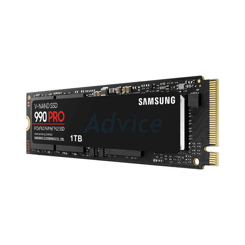 1 TB SSD M.2 PCIe 4.0 SAMSUNG 990 PRO (MZ-V9P1T0BW) NVMe