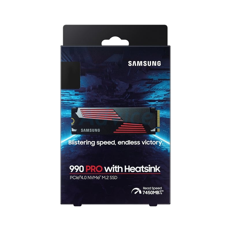 1 TB SSD M.2 PCIe 4.0 SAMSUNG 990 PRO (MZ-V9P1T0CW) Heatsink