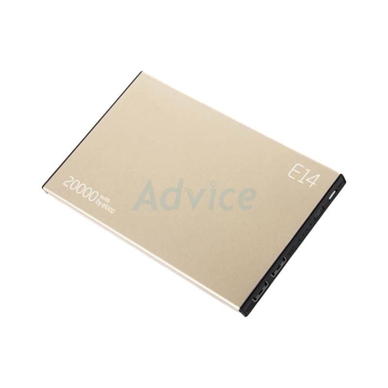P-Bank 20000 mAh ORSEN/ELOOP (E14 Pro) Gold (มอก.) | Advice จ.จันทบุรี ...