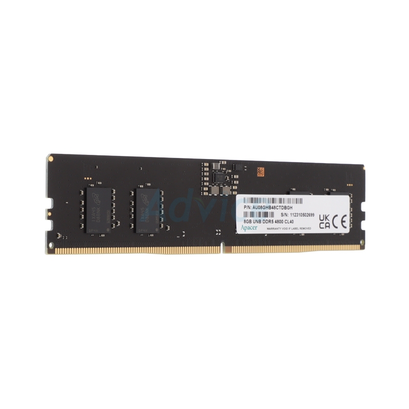 RAM DDR5(4800) 8GB APACER 4 CHIP (FL.08G2A.RTH)