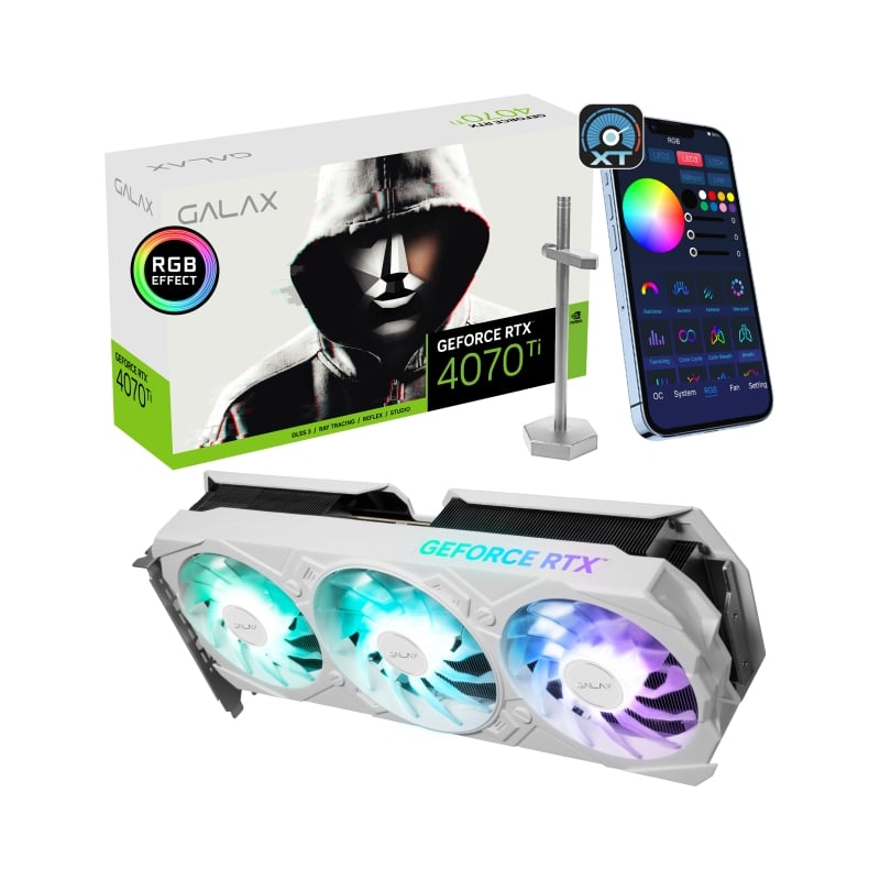 RTX4070TI/12GB GALAX EX GAMER WHITE V2 (OC/D6X)