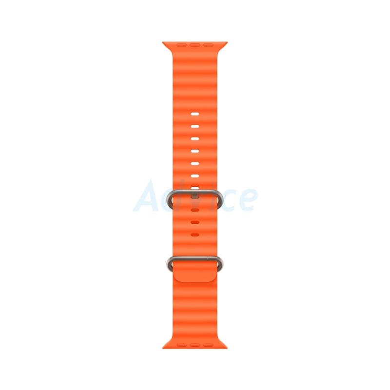 Apple Watch Ultra 2 GPS + Cellular 49mm Titanium Case with Orange Ocean ...