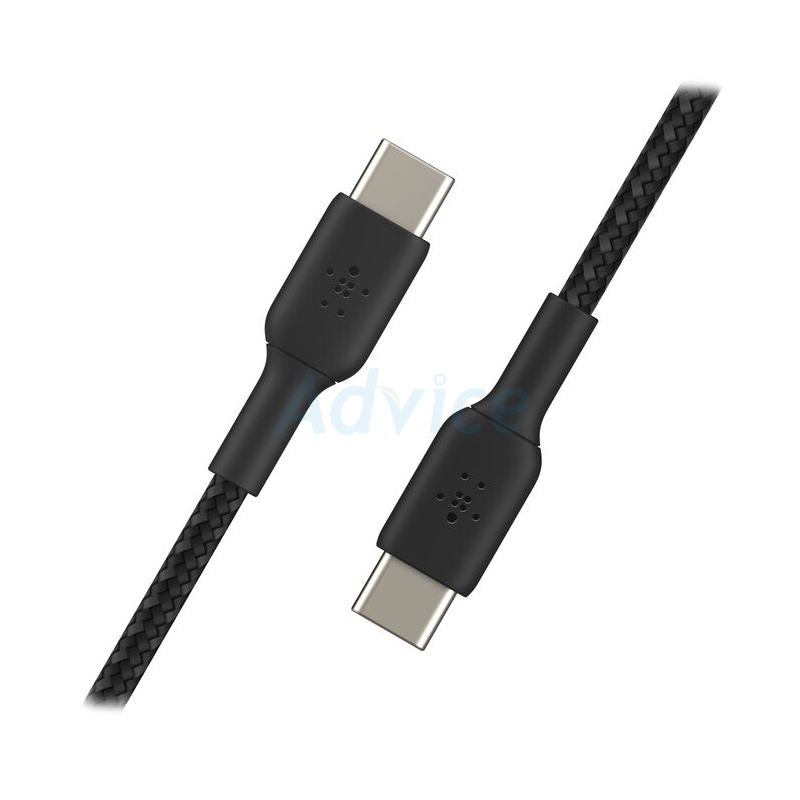 2M Cable Type-C To Type-C BELKIN (3A,CAB003bt2MBK) Black