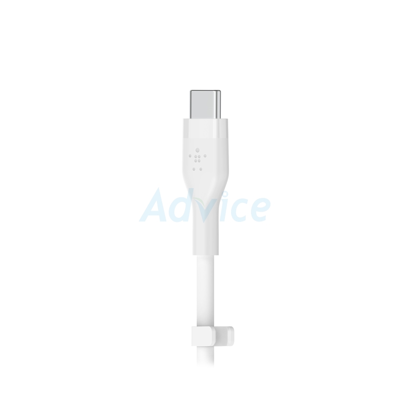 1M Cable Type-C To Type-C BELKIN (Silicone,CAB009bt1MWH) White