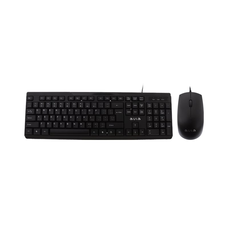 2IN1 USB KEYBOARD AULA AC101 BLACK