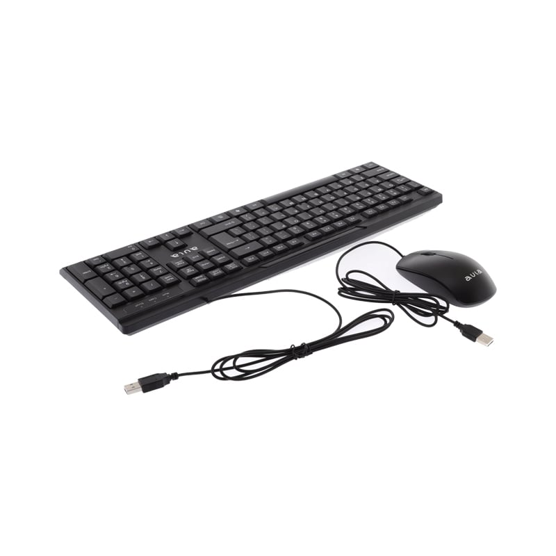 2IN1 USB KEYBOARD AULA AC101 BLACK
