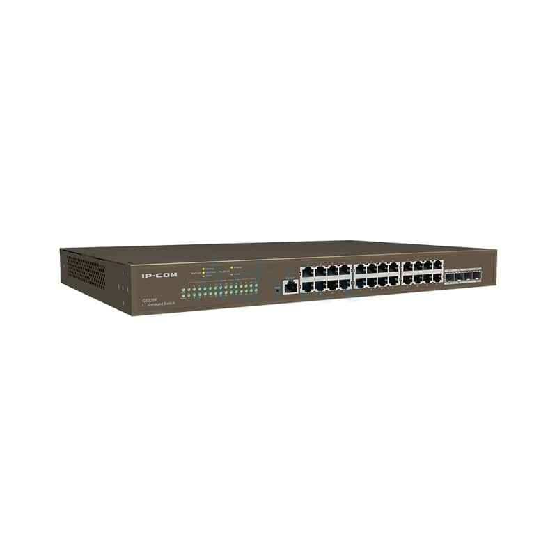 Gigabit Switching Hub 24 Port IP-COM (G5328F) 4 Port SFP (17,+4 SFP ...