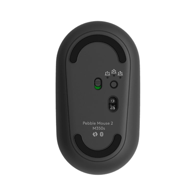BLUETOOTH MOUSE LOGITECH M350S TONAL GRAPHITE