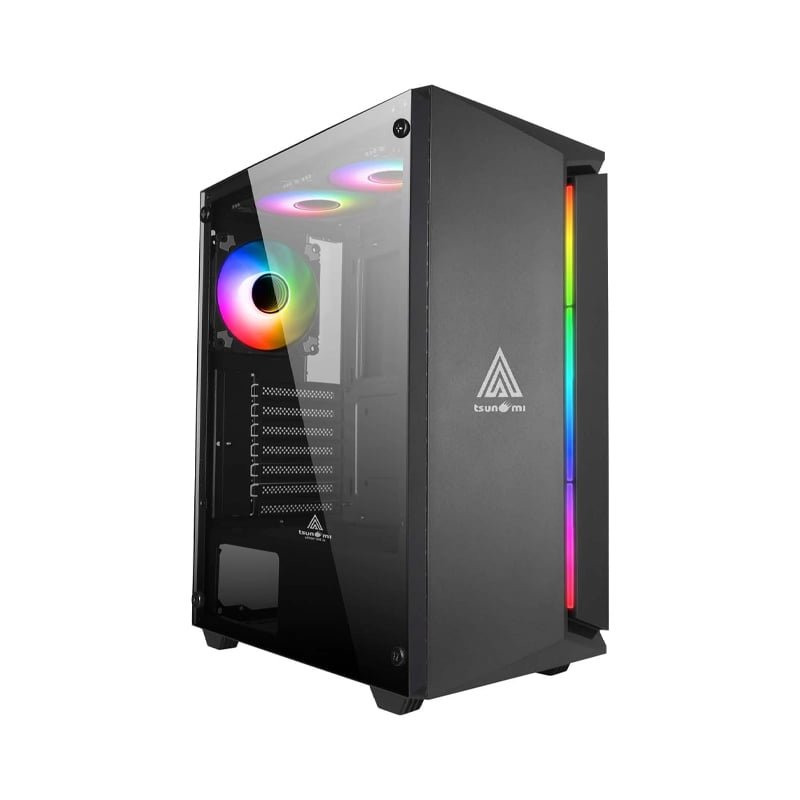 ATX CASE (NP) TSUNAMI ADVENTURE 26-M K TG ARGB (BLACK)