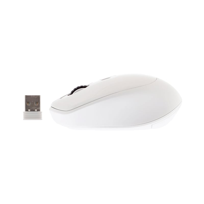 BLUETOOTH/WIRELESS MOUSE SIGNO BM-190W SILENT WHITE