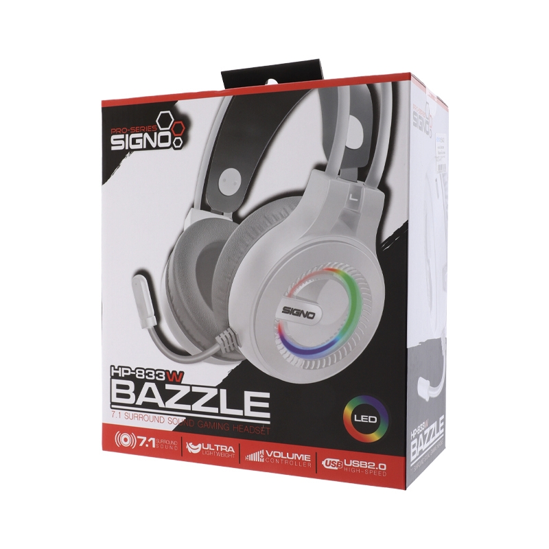 HEADSET (2.1) SIGNO HP-833 WHITE