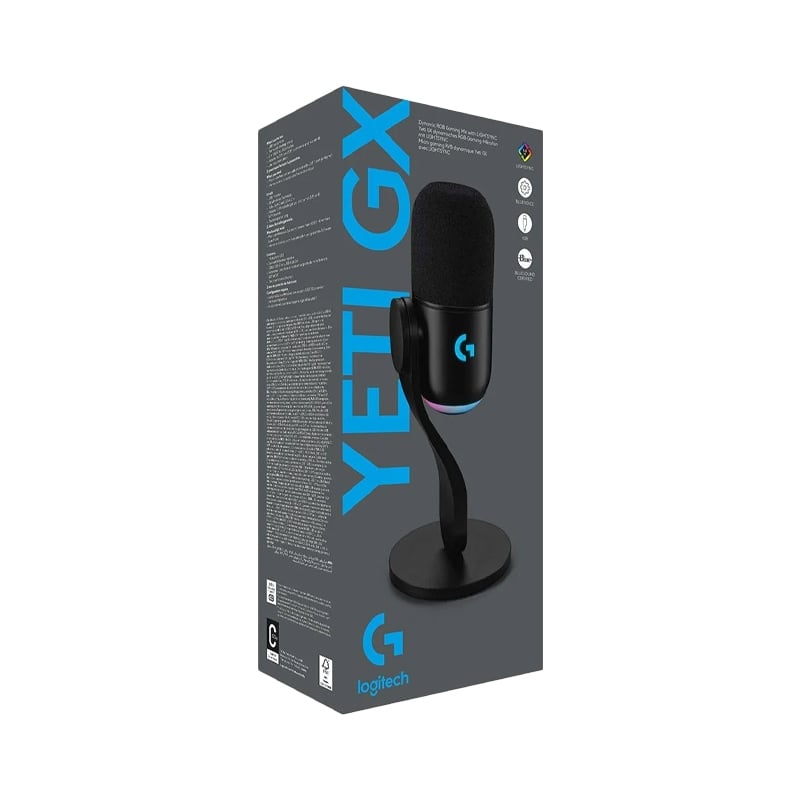 MICROPHONE LOGITECH YETI GX BLACK