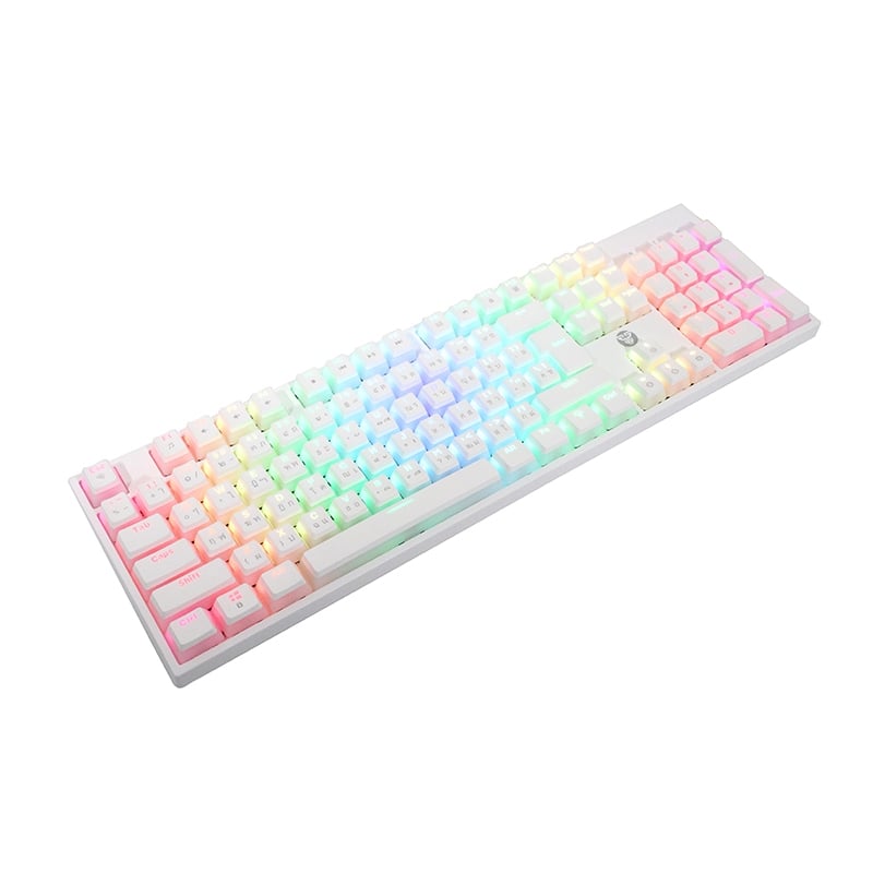 KEYBOARD FANTECH MK887S RIY WHITE - BLUE-SWITCH HOTSWAP