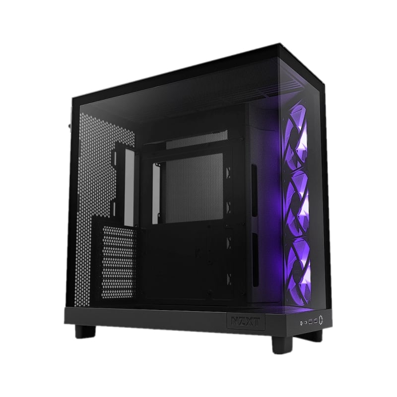 ATX (NP) NZXT H6 FLOW RGB (Black)