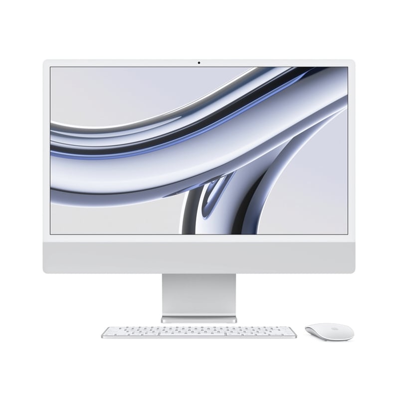 Apple iMac 24 M3/256 MQR93TH/A (Sliver) | Advice จ.จันทบุรี สาขา A001 ...