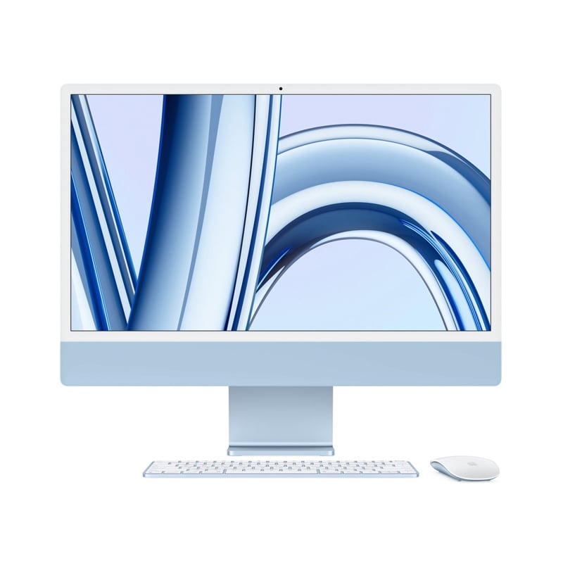 (AIO) Apple iMac 24 M3 256GB (MQRC3TH/A) Blue