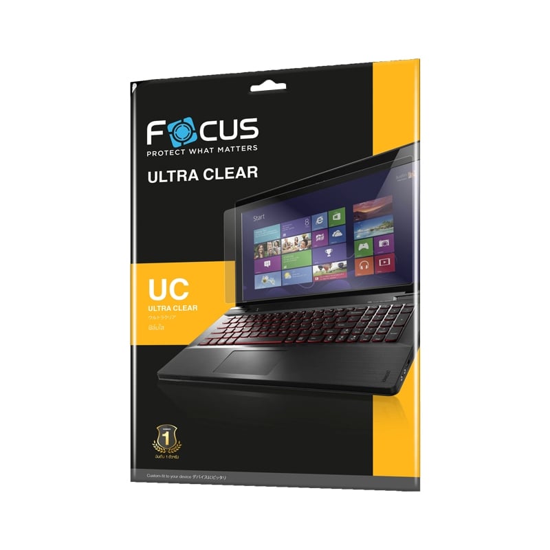 Focus ฟิล์มกันรอย (แบบใส) MacBook Pro 2021/M2 Pro/M2/M3/M3 Pro/M3 Max 14in