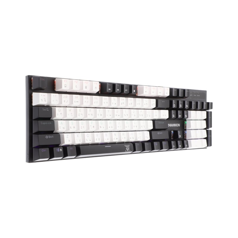 KEYBOARD NUBWO-X X62 RHIANNON WHITE-BLACK - RED-SWITCH
