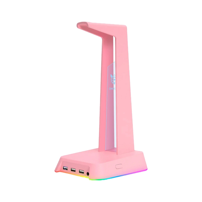 HEADSET STAND ONIKUMA YAMA RGB PINK