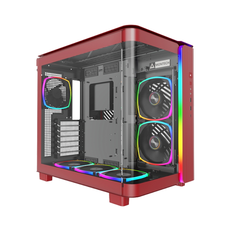 ATX CASE (NP) MONTECH KING 95 PRO RED