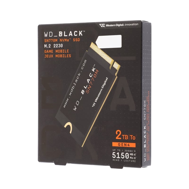 2 TB SSD M.2 PCIe 4.0 WD BLACK SN770M (WDS200T3X0G) NVMe | Advice จ. ...