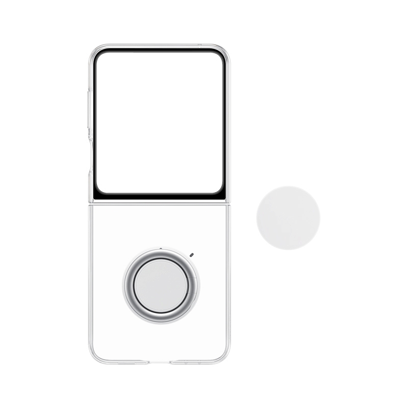 SAMSUNG Flip5 Case Clear Gadget Clear (XF731CTEGWW) Transparent