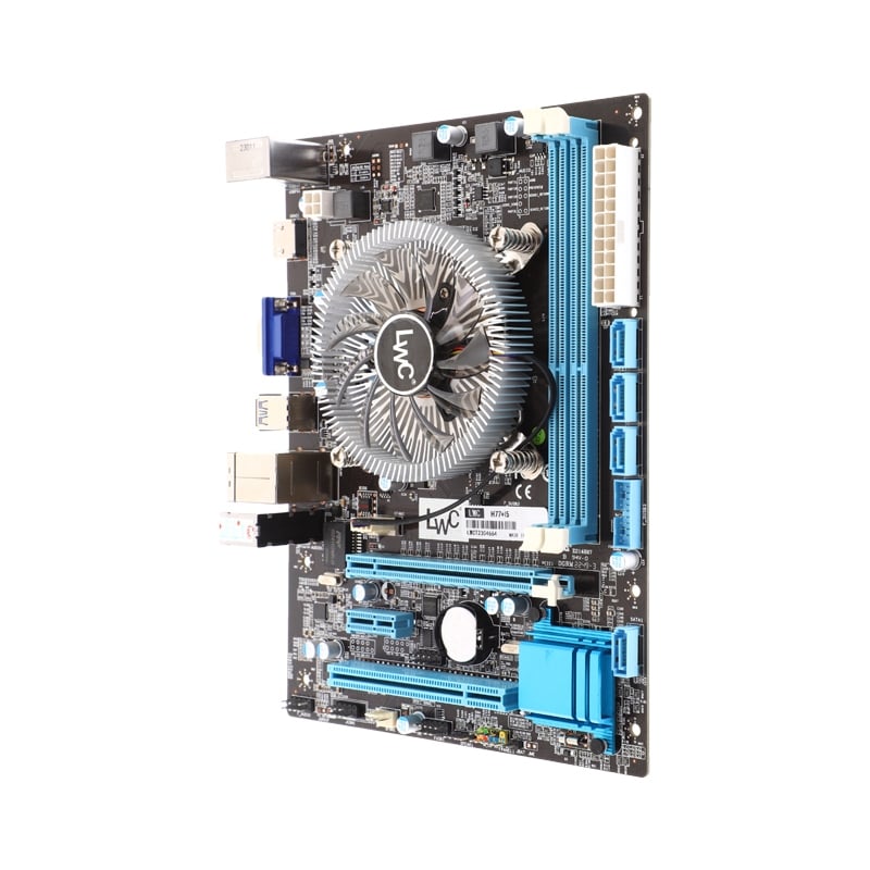 MAINBOARD LONGWELL H77 + CPU INTEL CORE I5 DDR3