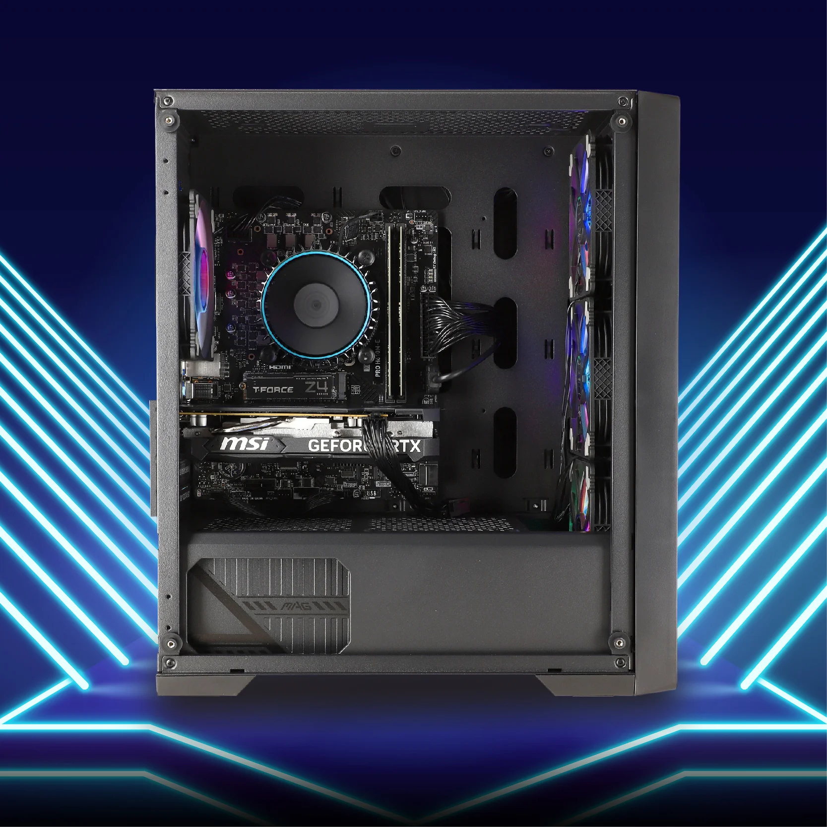 คอมประกอบ Advice : Computer Set intel #i258 i3 14100F RTX4060 8GB MSI ...