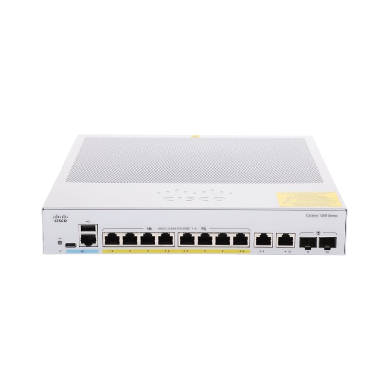 Gigabit Switching Hub 8 Port CISCO C1200-8FP-2G (6'',8PoE) | Advice จ. ...