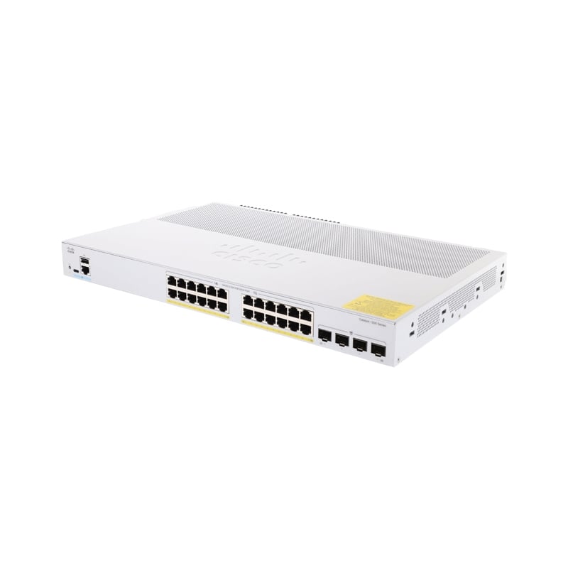 Gigabit Switching Hub 24 Port CISCO C1200-24P-4G (11'',+4 SFP)