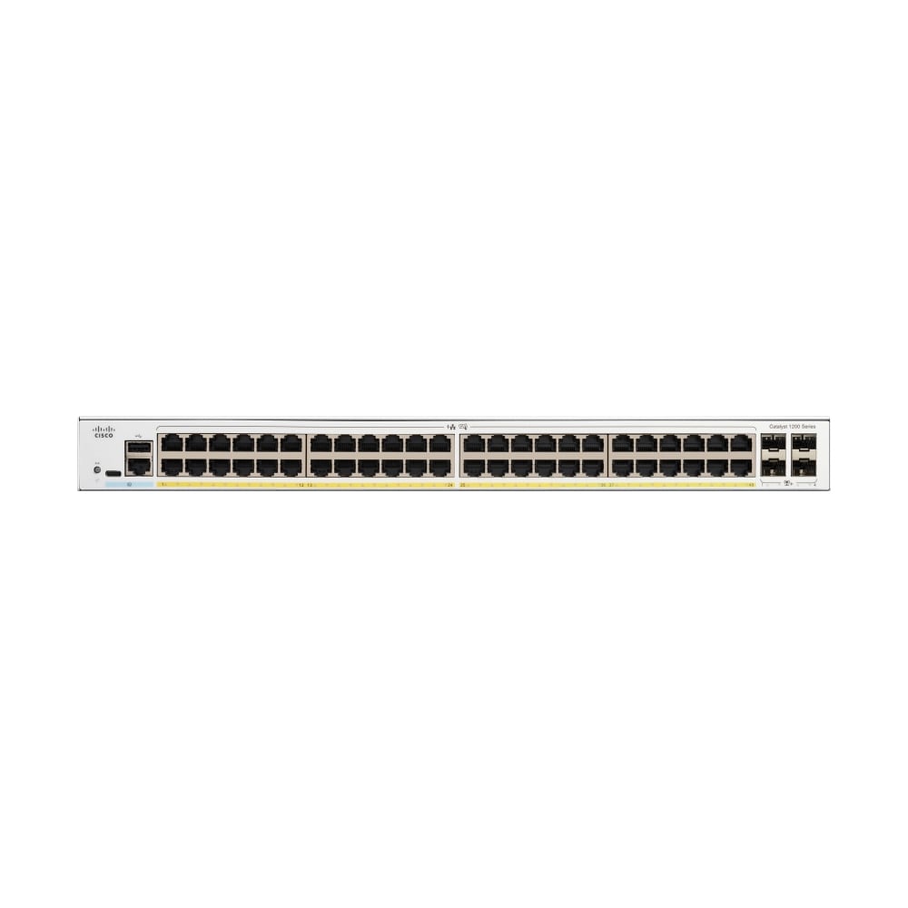 Gigabit Switching Hub 48 Port CISCO C1200-48P-4G+(11'', 4 Port SFP ...